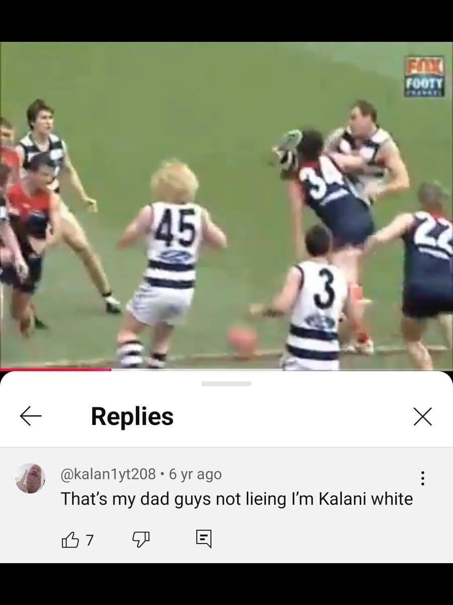 Welcome to Demonland: Kalani White - Page 27 - Melbourne Demons - Demonland